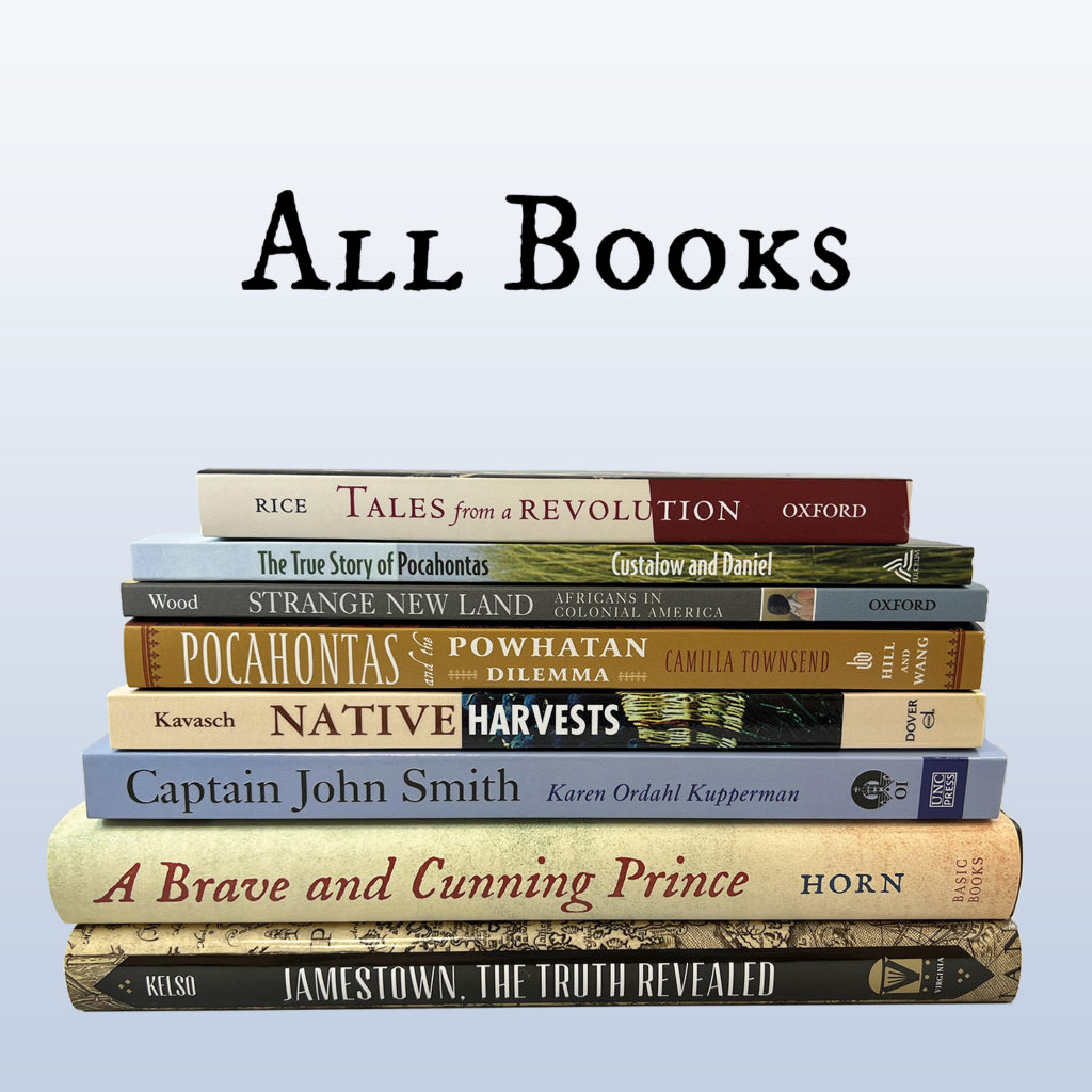 Books | Product categories | Historic Jamestowne
