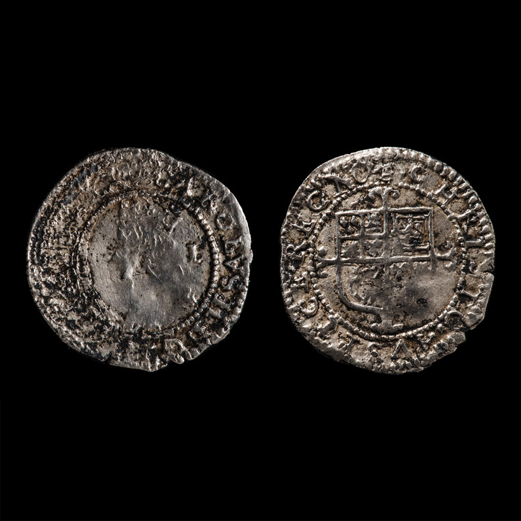 English Penny, Charles II | Historic Jamestowne