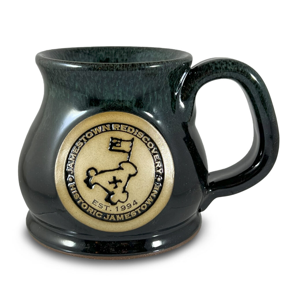 Jamestown Rediscovery Stoneware Potbelly Mug | Historic Jamestowne